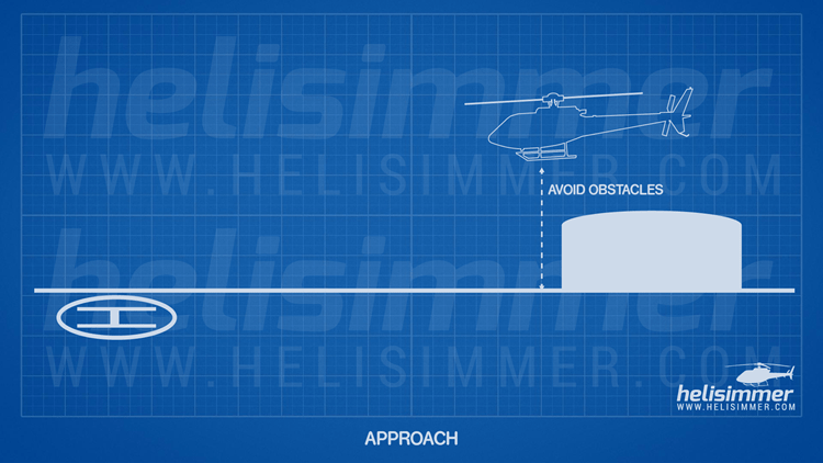 Approach and landing • HeliSimmer.com