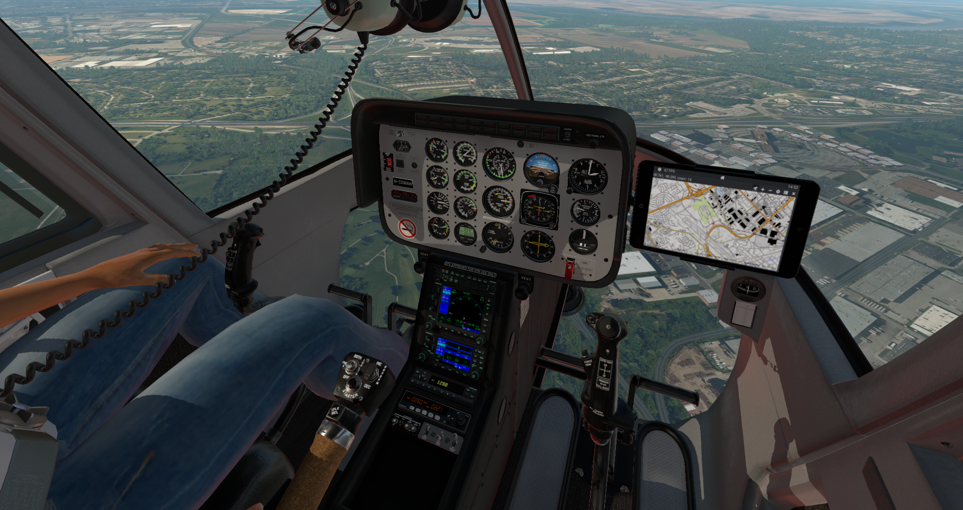 Cowan Simulation released Bell 206 JetRanger for X-Plane • HeliSimmer.com