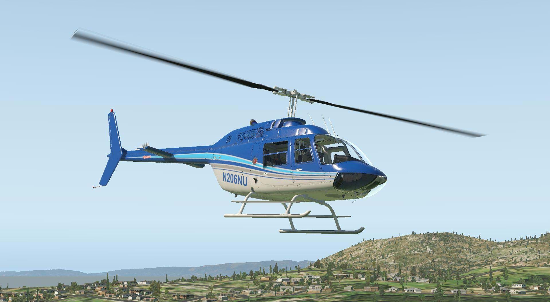 Review: Cowan Simulation Bell 206B3 for X-Plane • HeliSimmer.com